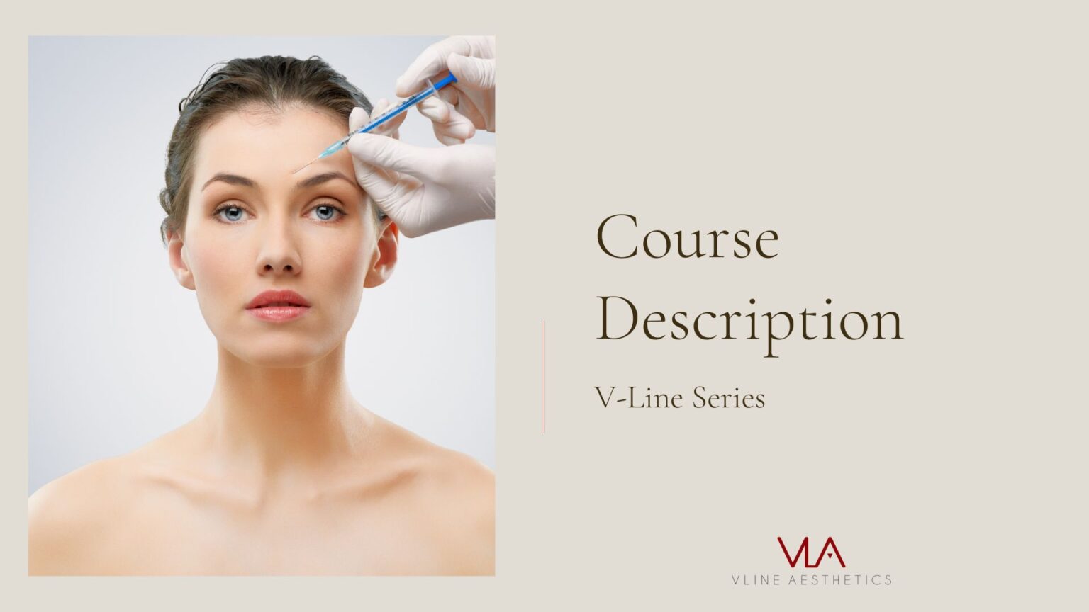 V-Line Series Training Program - Basic | V-Line Aesthetics